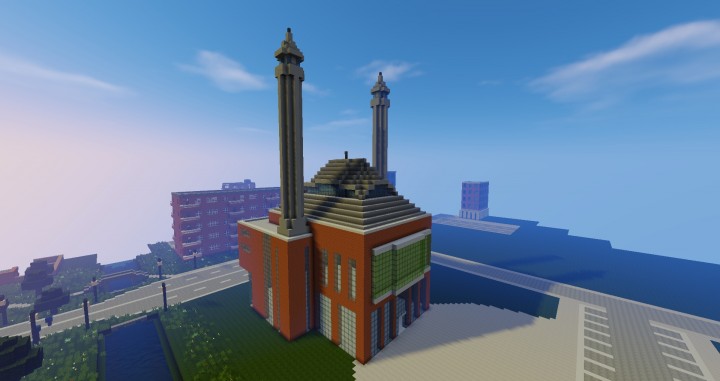 Turkish Mosque in the Netherlands Minecraft Map