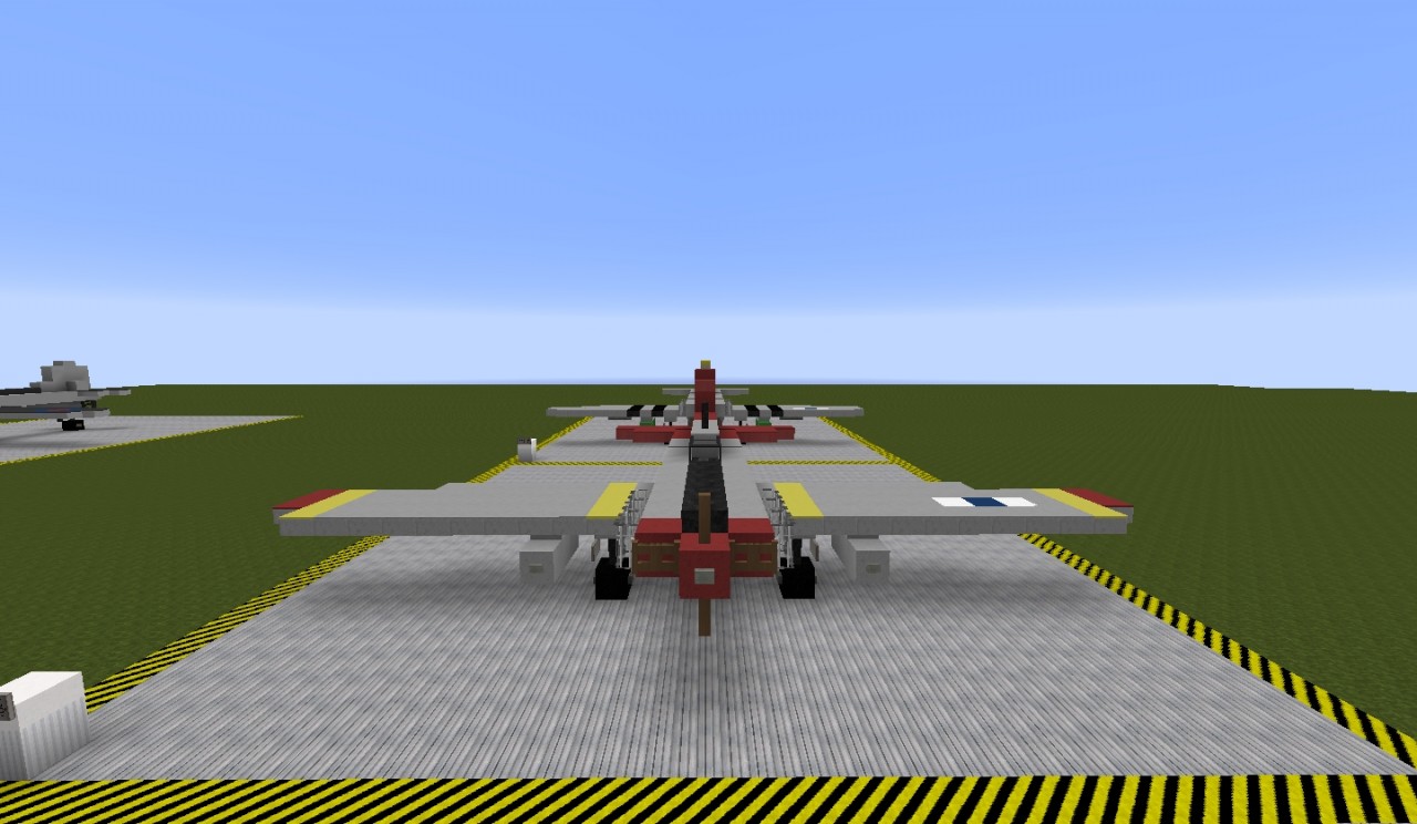 North American P-51 Mustang Family Minecraft Map