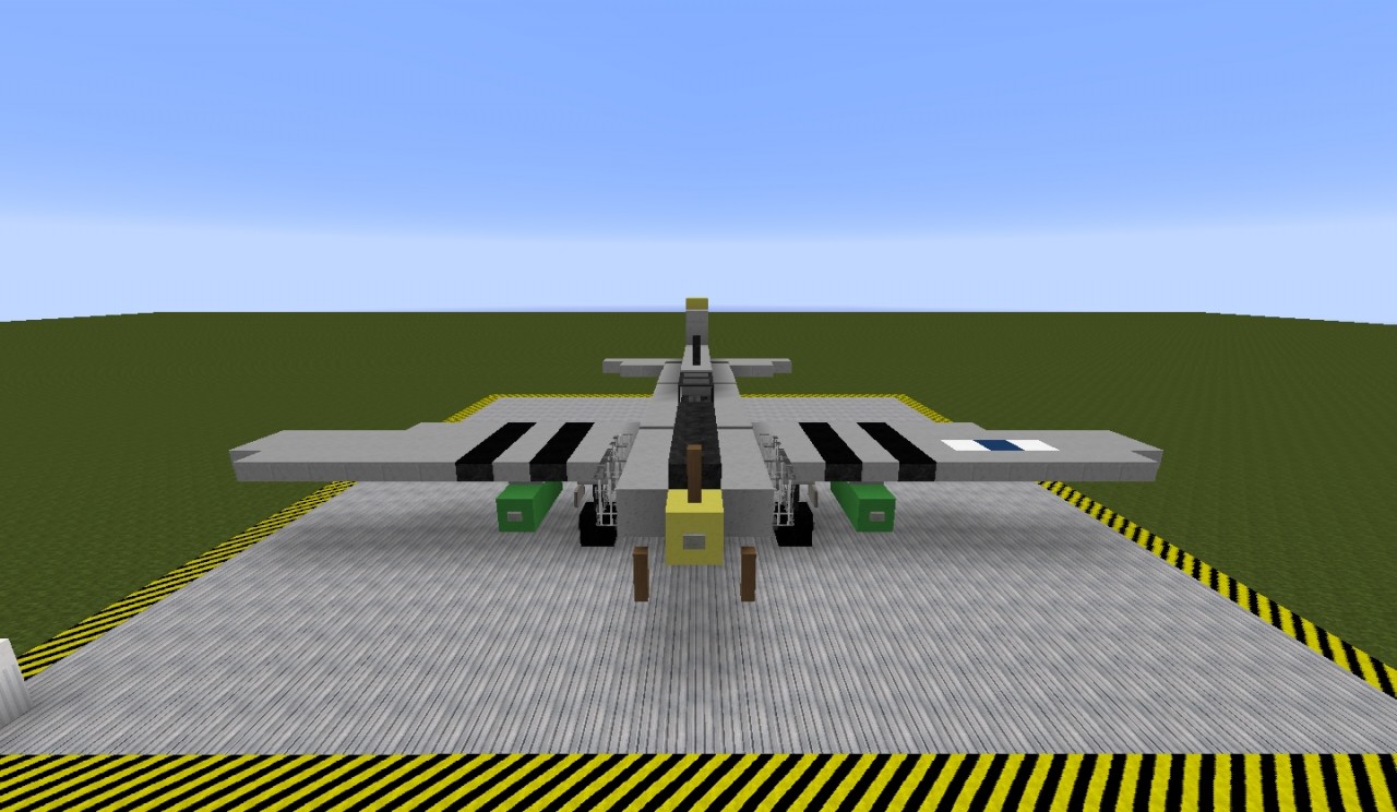 North American P-51 Mustang Family Minecraft Map
