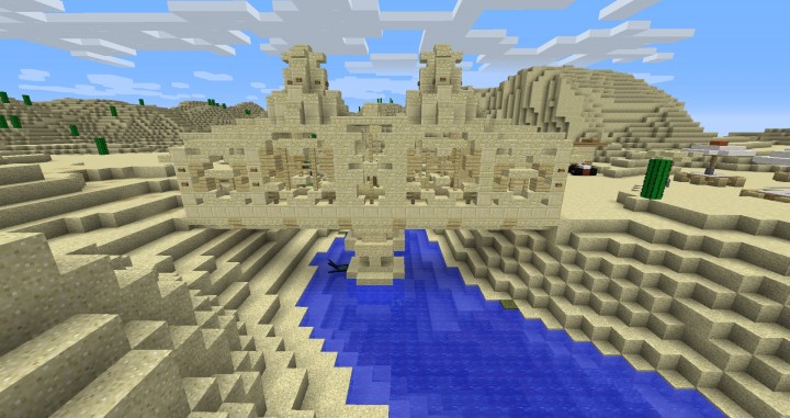 Desert city Minecraft Map