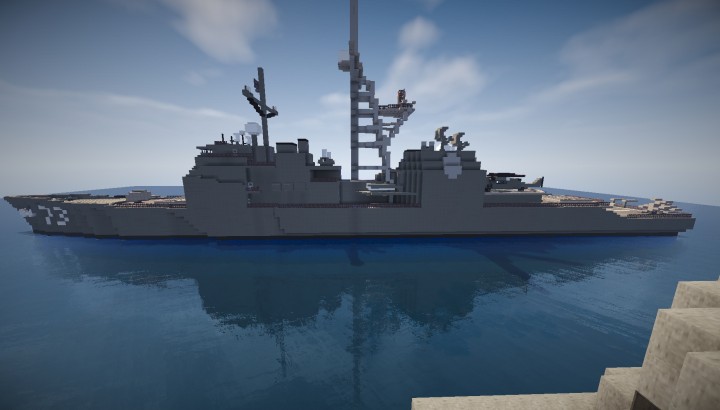 CG-73 USS Port Royal - Baseline IV Ticonderoga class rocket cruiser ...