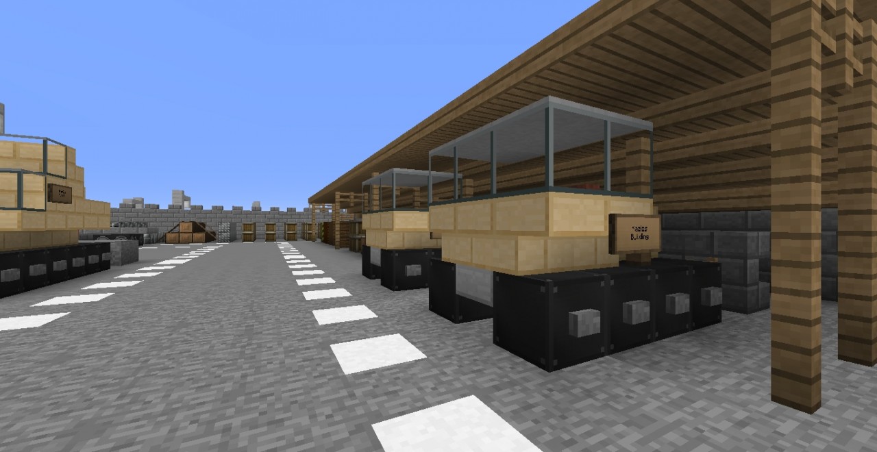 Kazias Building Inc. Supply Yard - Greenfield Minecraft Map
