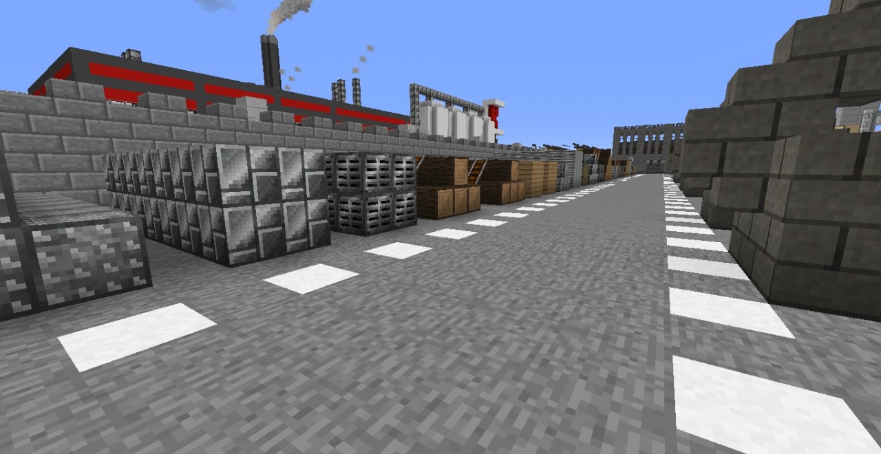 Kazias Building Inc. Supply Yard - Greenfield Minecraft Map
