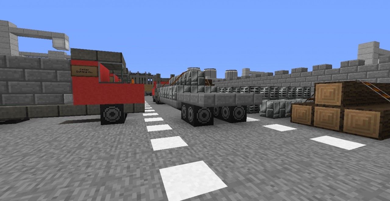 Kazias Building Inc. Supply Yard - Greenfield Minecraft Map