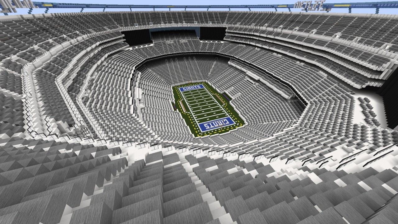 Metlife Stadium Minecraft Map