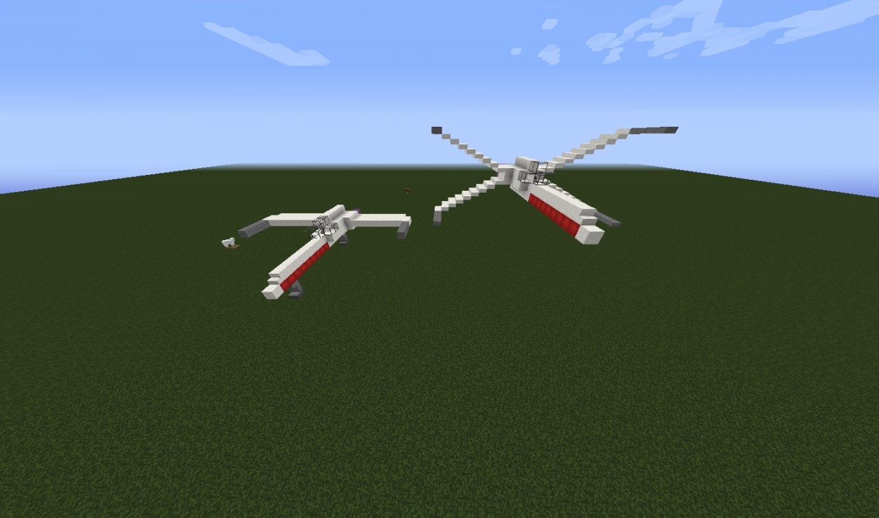 X wing Minecraft Map