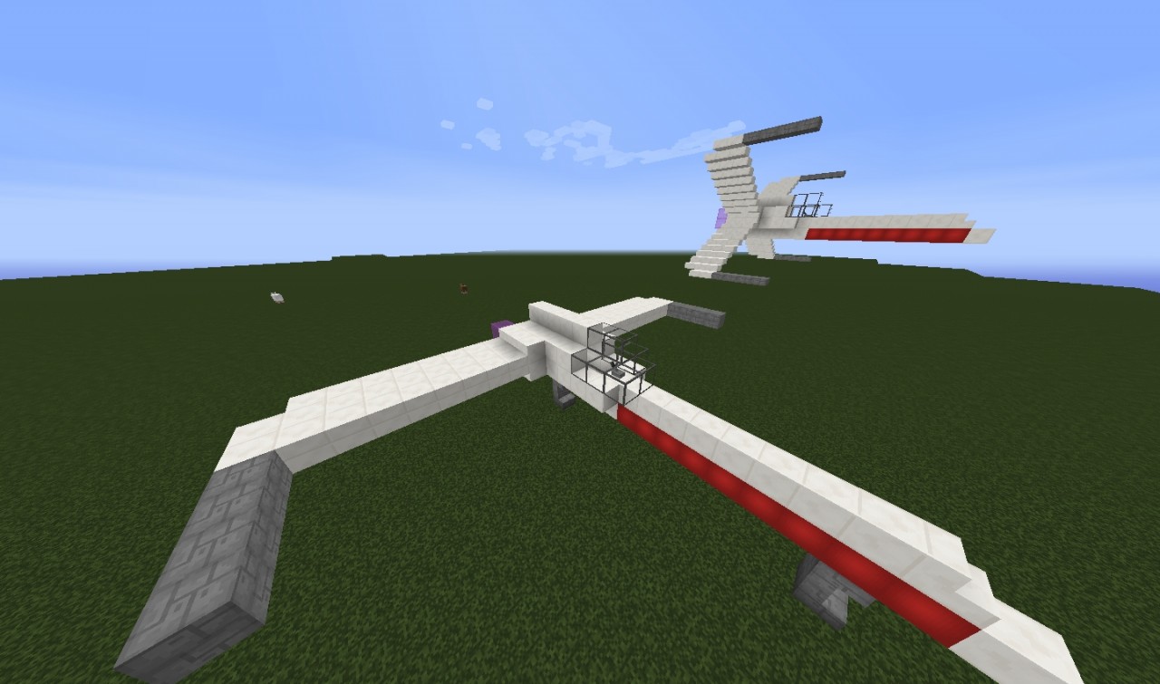X wing Minecraft Map