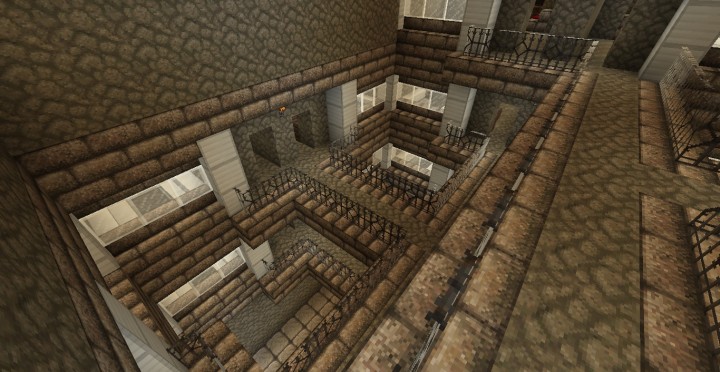 Private / Military bunker Minecraft Map