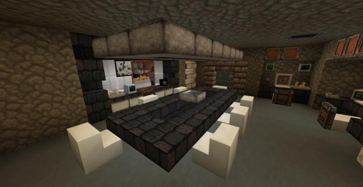 Private / Military bunker Minecraft Map