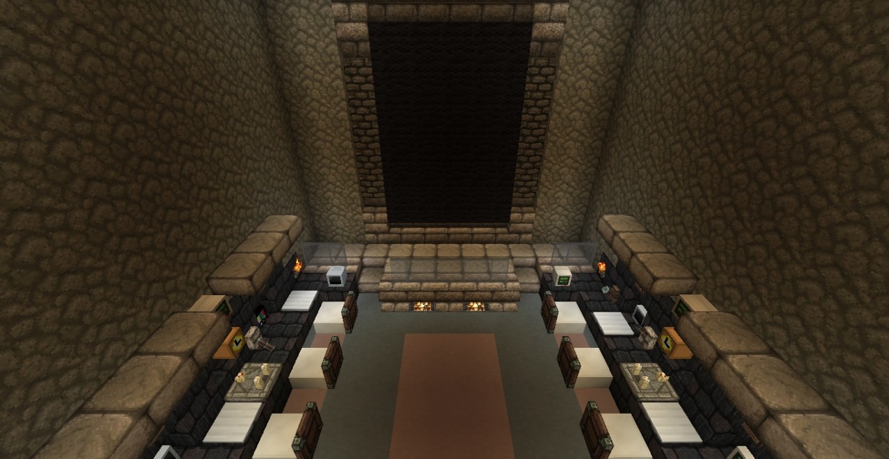 Private / Military bunker Minecraft Map