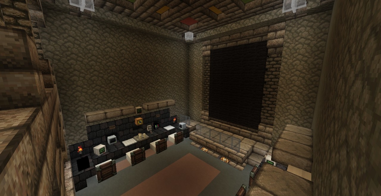 Private / Military bunker Minecraft Map