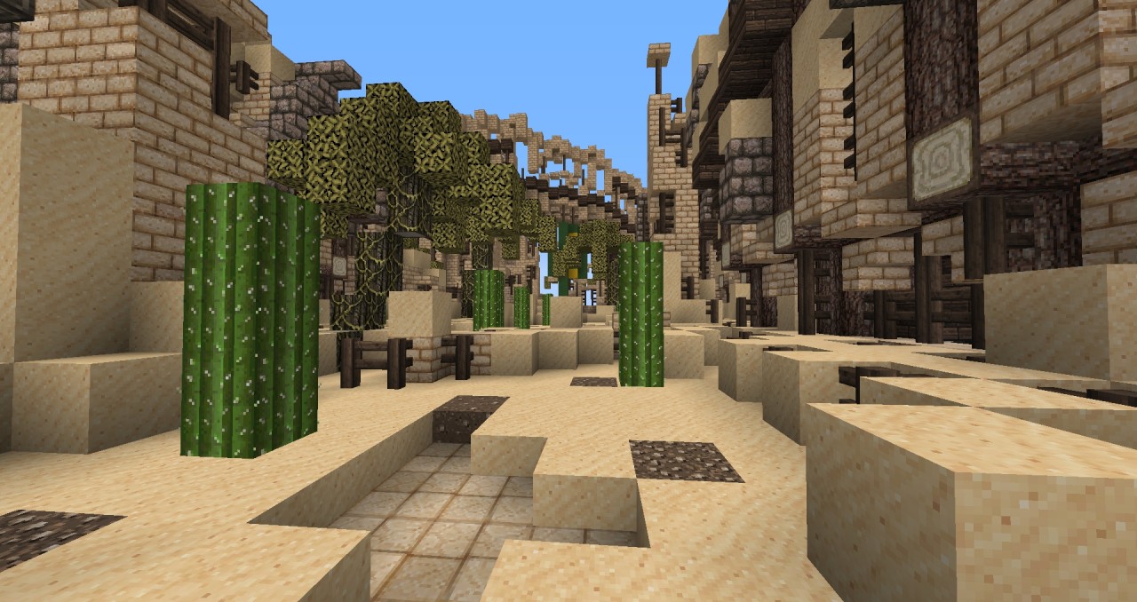 RUINED SAND CITY Minecraft Map