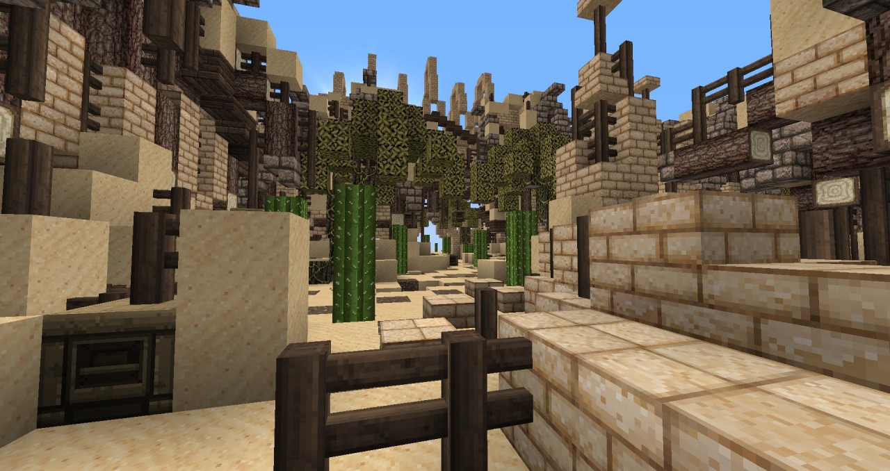 RUINED SAND CITY Minecraft Map