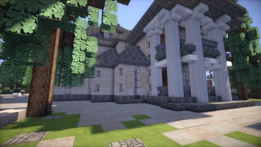 French Country Mansion Minecraft Map