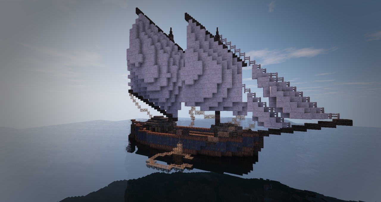 Some Ships / Boats - #WeAreConquest Minecraft Map