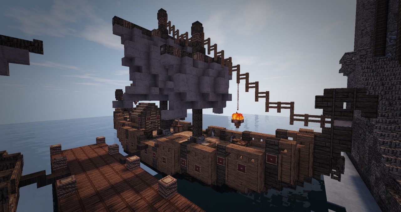 Some Ships / Boats - #WeAreConquest Minecraft Map