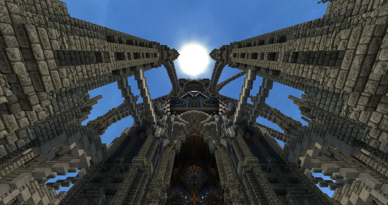 Snapshot: Caelshard Citadel Minecraft Map