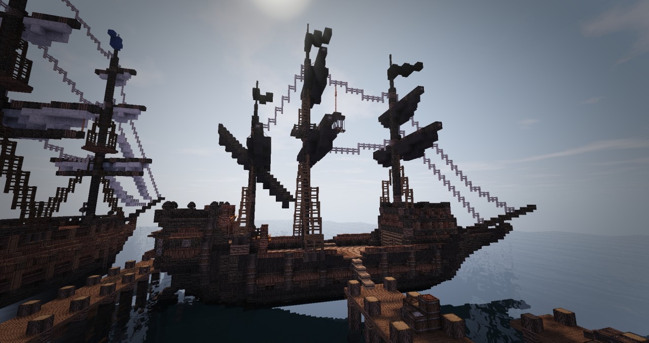 Some Ships / Boats - #WeAreConquest Minecraft Map