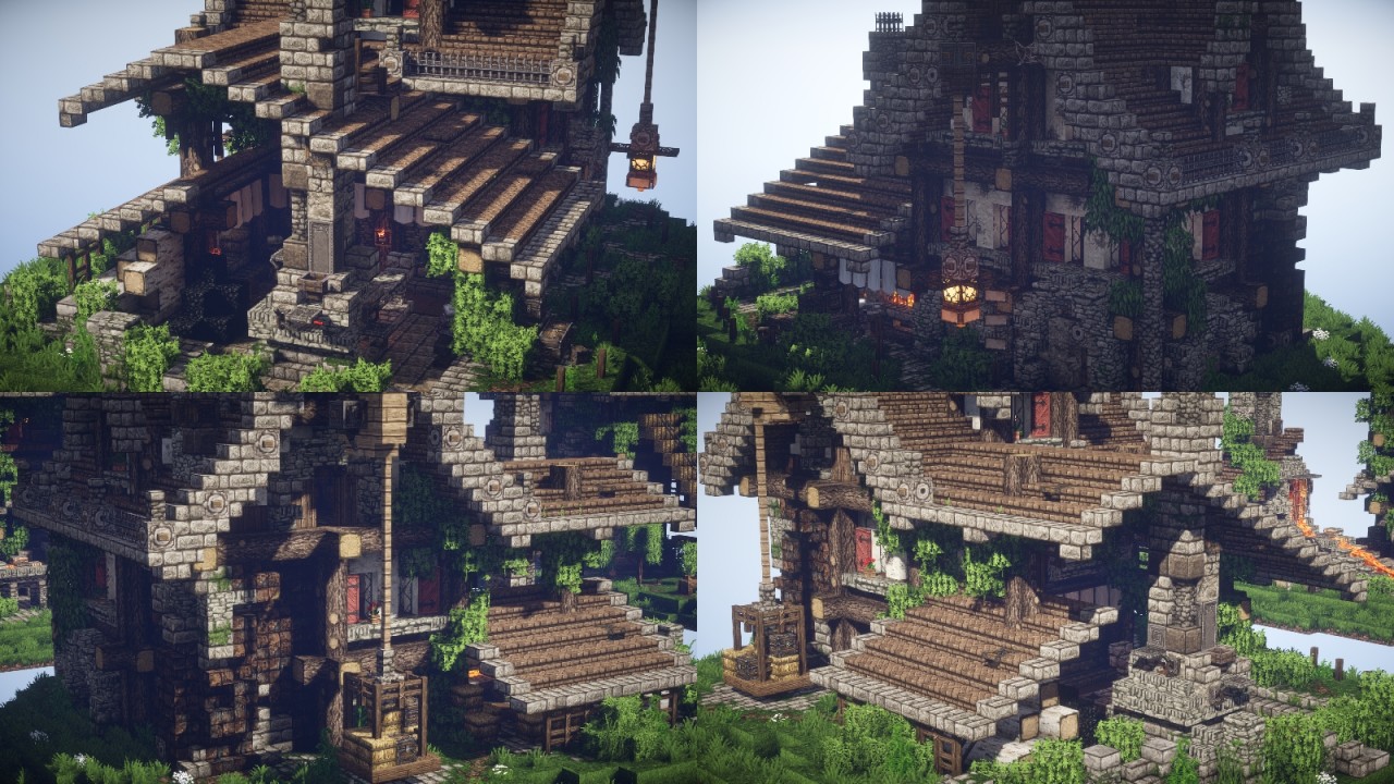 Fantasy/Medieval Buildings Pack Minecraft Map