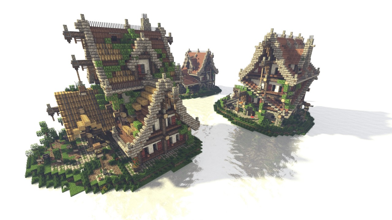 Fantasy/Medieval Buildings Pack Minecraft Map