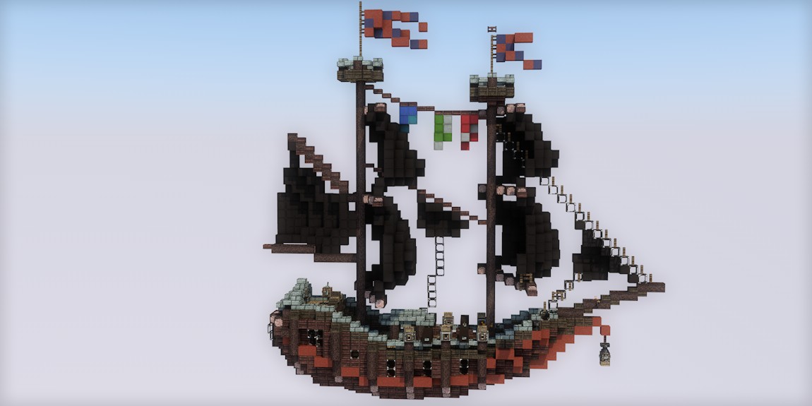 The blacksails Ship@=- Minecraft Map