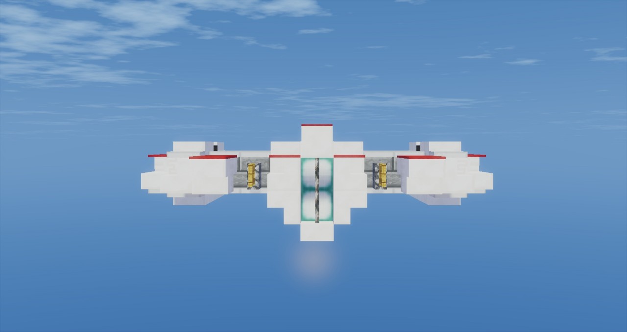 Almarian Fighter Ship Minecraft Map