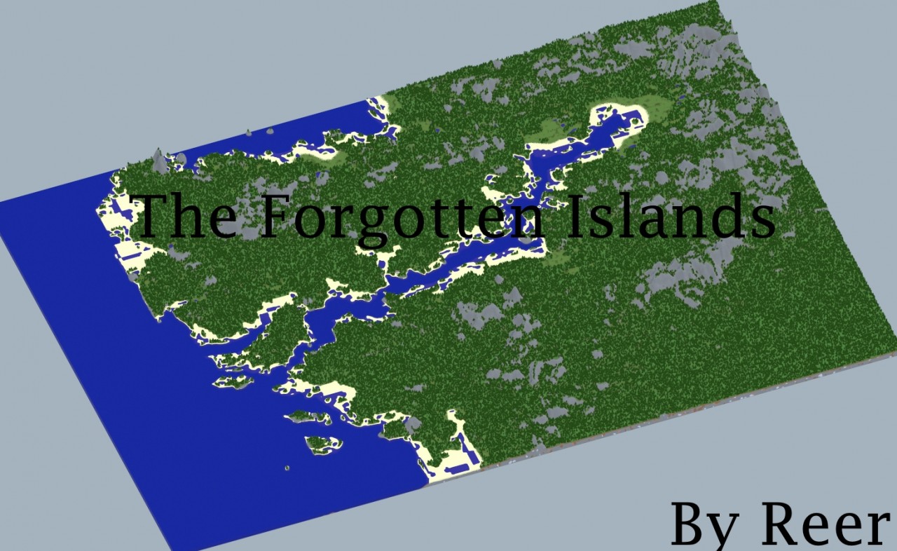 The Forgotten Islands Minecraft Map