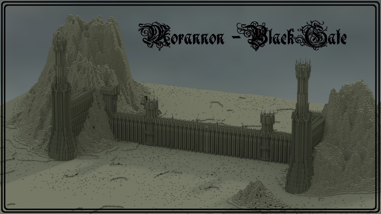 Morannon - Black Gate Minecraft Map