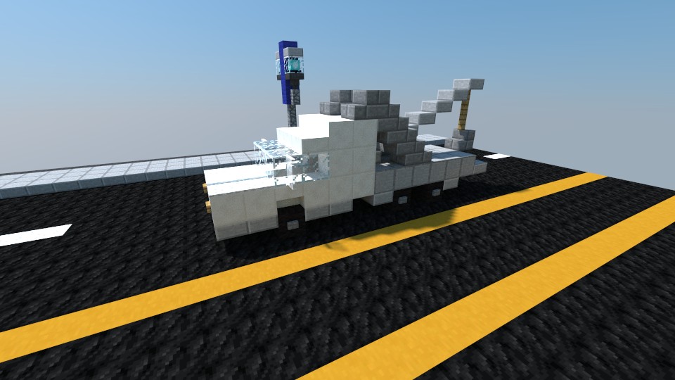 Port Ray Builds | Heavy Duty Tow Truck Minecraft Map