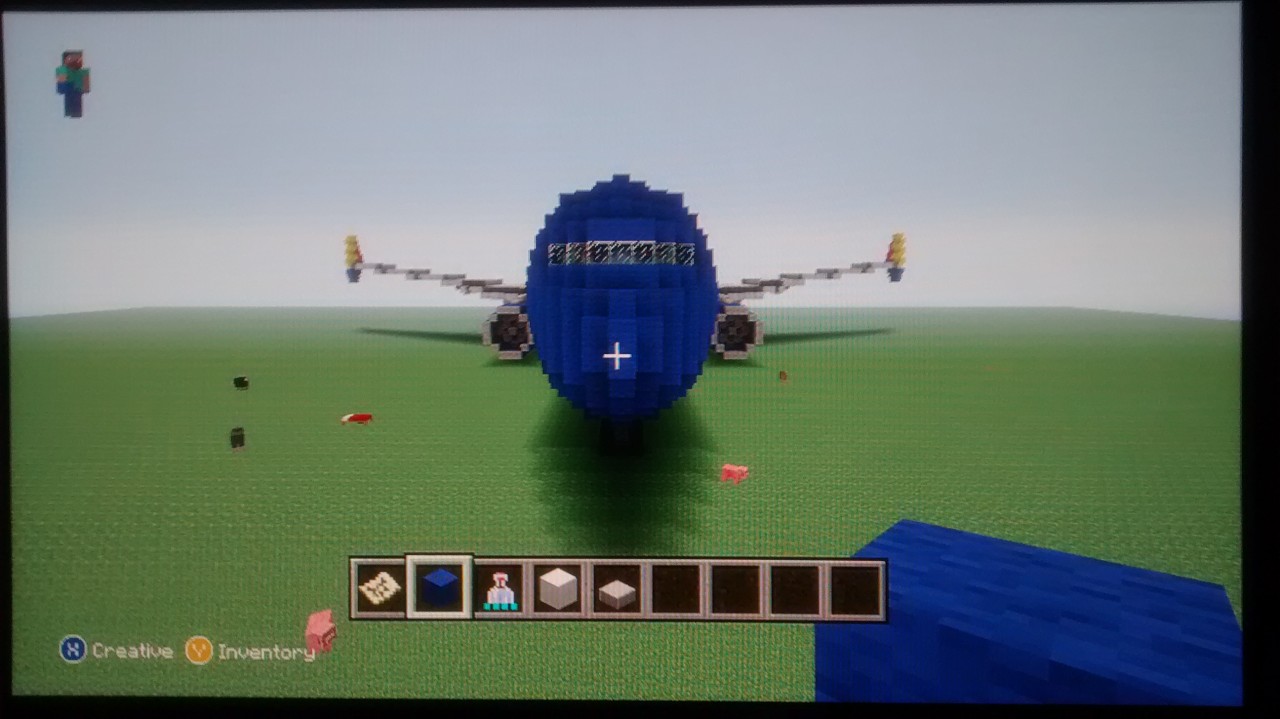 Boeing 737 MAX 8 (Southwest Airlines) Minecraft Map
