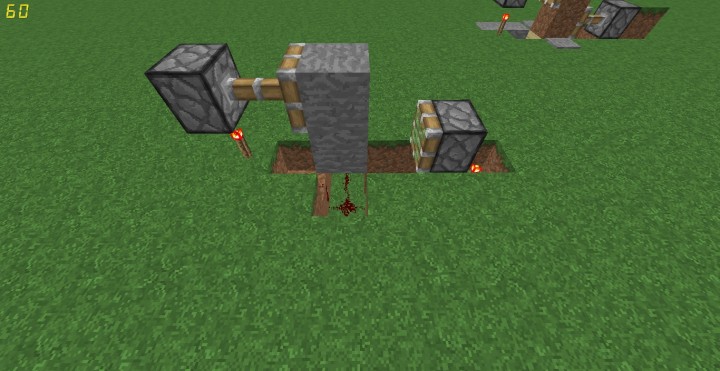 1x2 Cross-Sided Piston Door Tutorial 1.20.2/1.20.1/1.20/1.19.2/1.19.1/1 ...