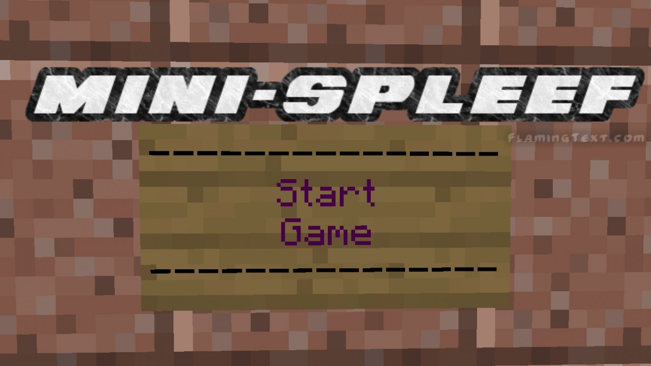 Minecraft Mini-Spleef Minecraft Map