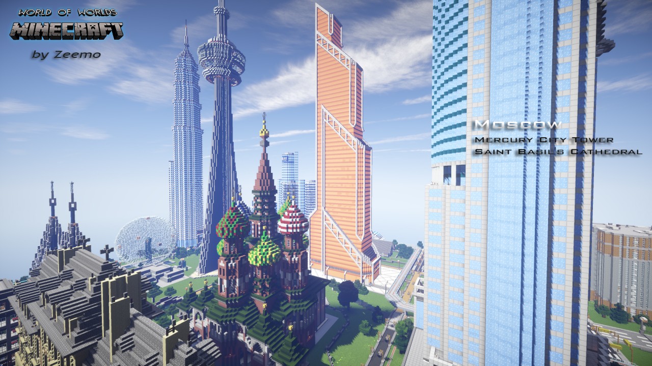 Moscow Minecraft Map