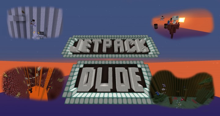 Jetpack Dude - Parkour Map 15w51b Minecraft Map