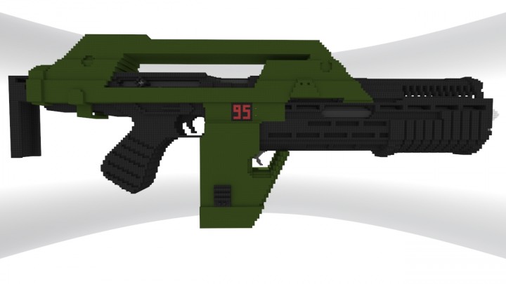 M41A Pulse Rifle Minecraft Map