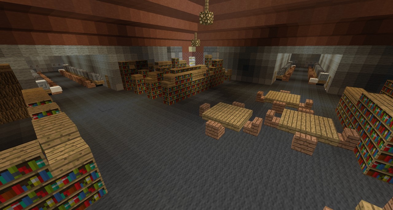 Port Ray Builds | West Bluffs Elementary School Minecraft Map