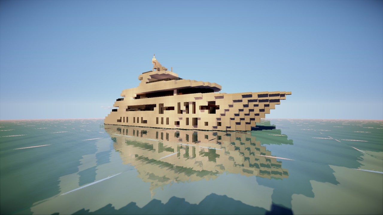 Modern Yacht Minecraft Map