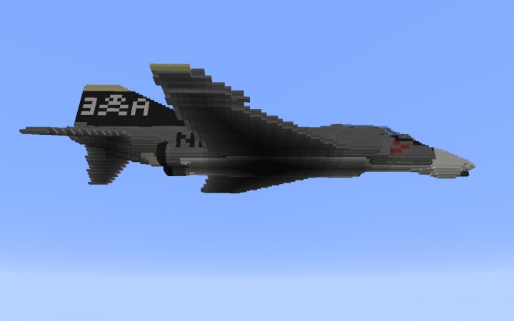 F-4 Phantom II [Scale 5:1] Minecraft Map