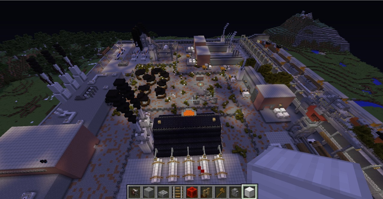 Junk Yard Spawn Minecraft Project