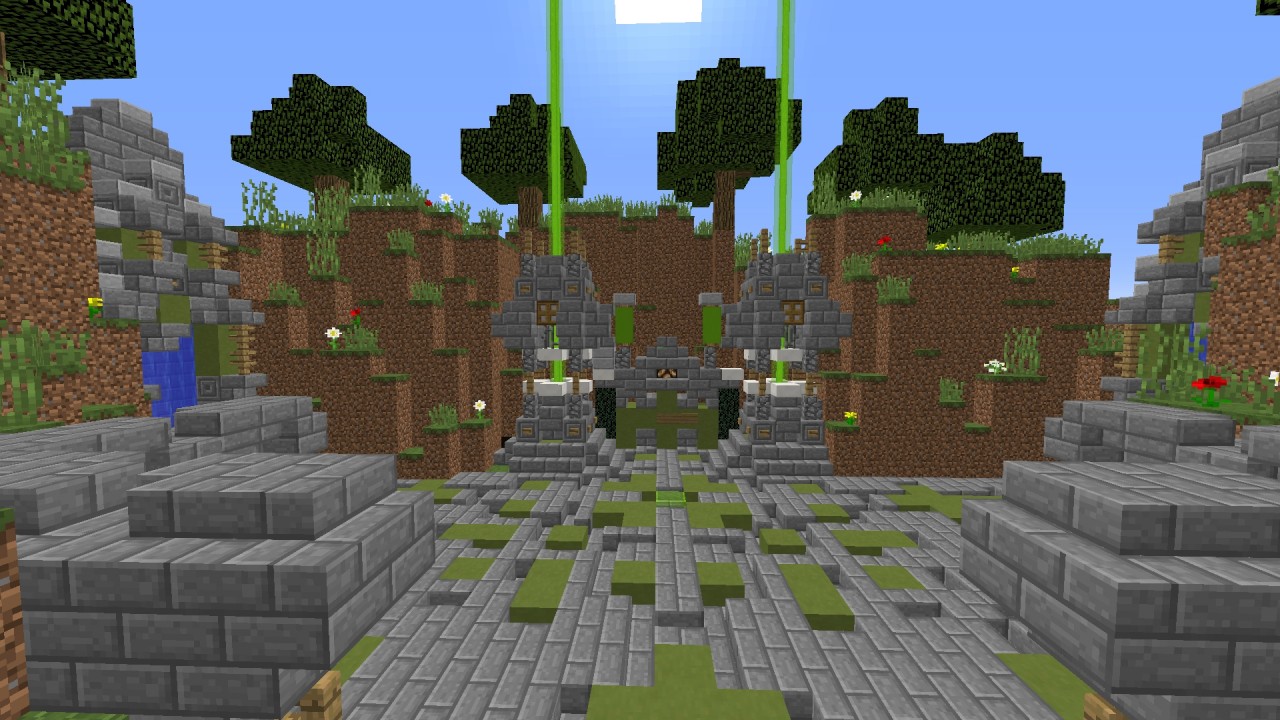 Small Hub Spawn By PixelMania [DOWNLOAD] Minecraft Map