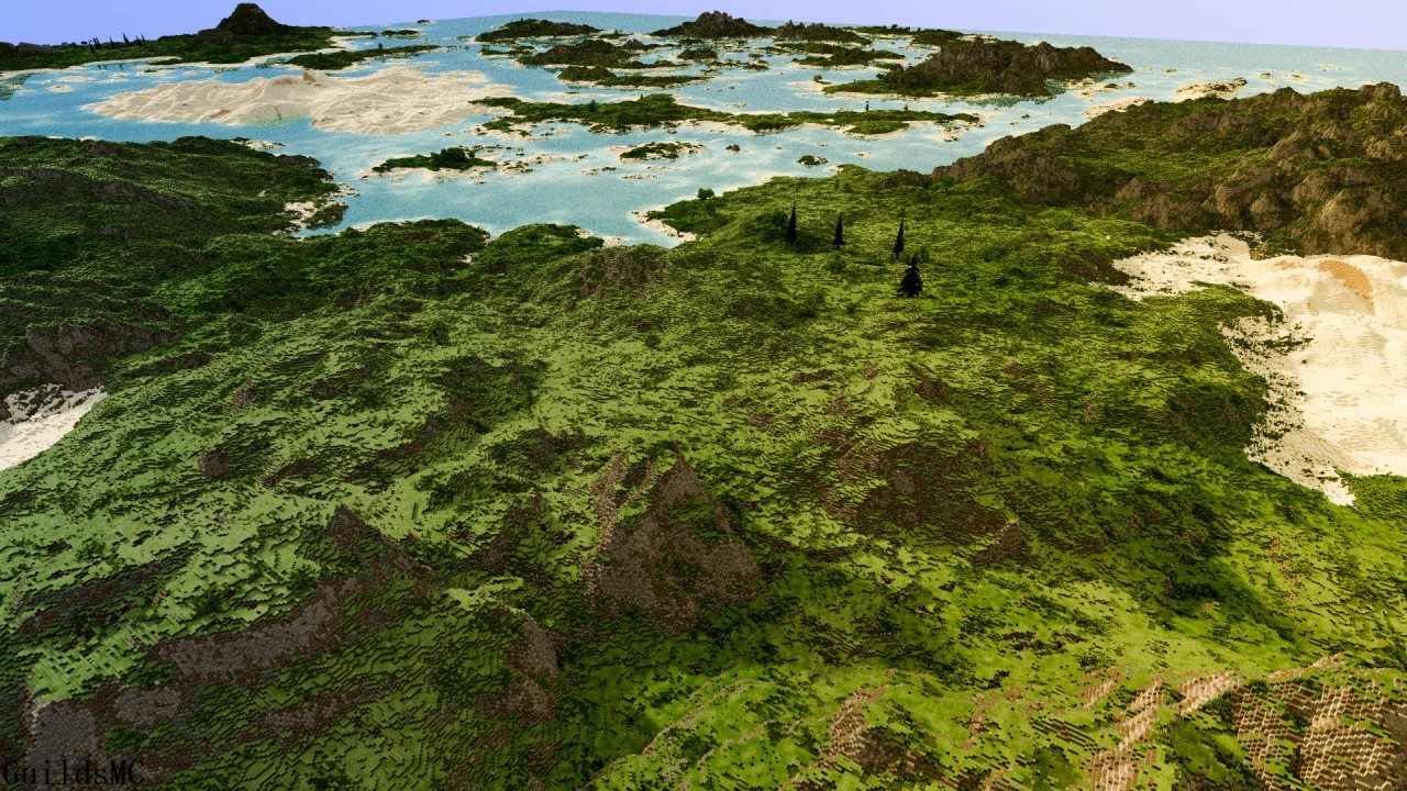 Custom Biome Series: Winding Rapids Minecraft Map