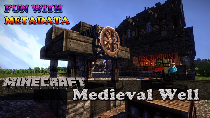 Medieval Town Well Minecraft Map