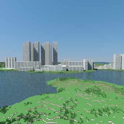 "The Strip" Simple City Series (City 1) Minecraft Map