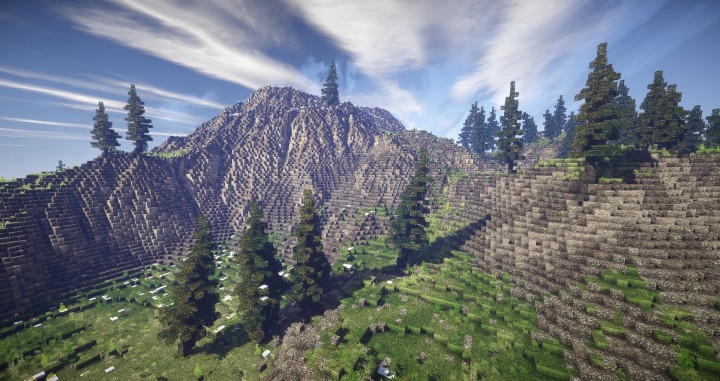 Riverland - realistic terrain Minecraft Map