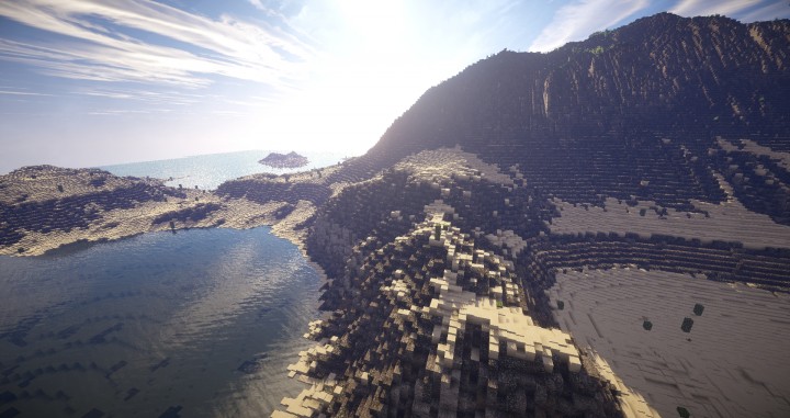 Riverland - realistic terrain Minecraft Map