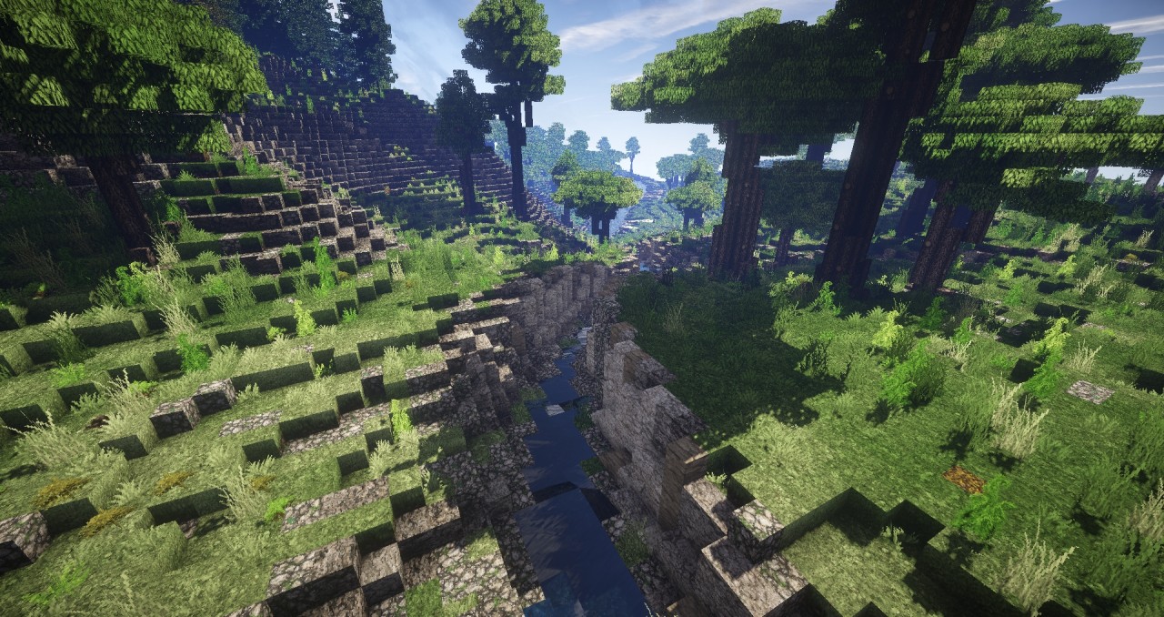Riverland - realistic terrain Minecraft Map