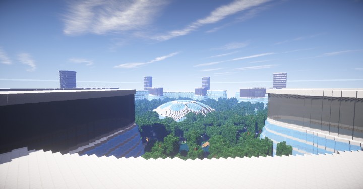 Giant Hub (The Venus Project) [World Save!!] Minecraft Map