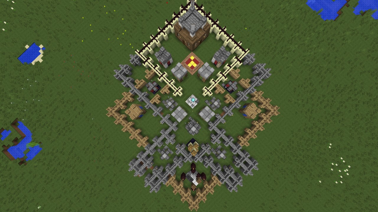 Clash Of Clans Base Builder [1.11.2] Minecraft Map