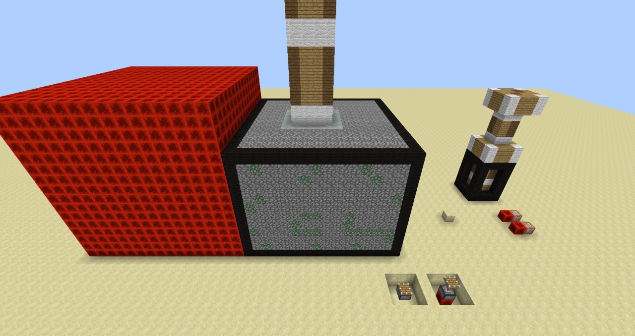 Mega-Piston Minecraft Map