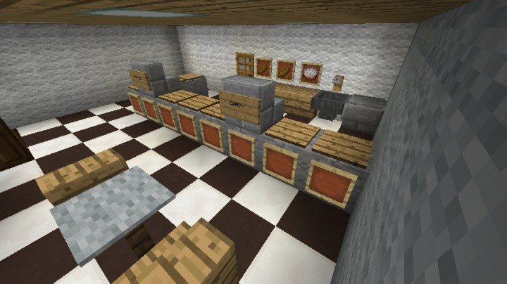 Some Hamburg buildings Minecraft Map